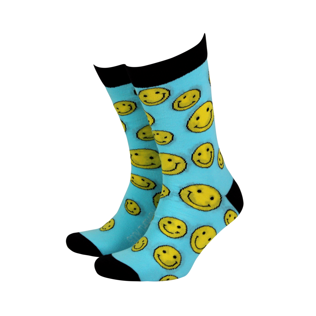 Smiley Faces - Men's Bamboo Socks - Smiling Faces Trade